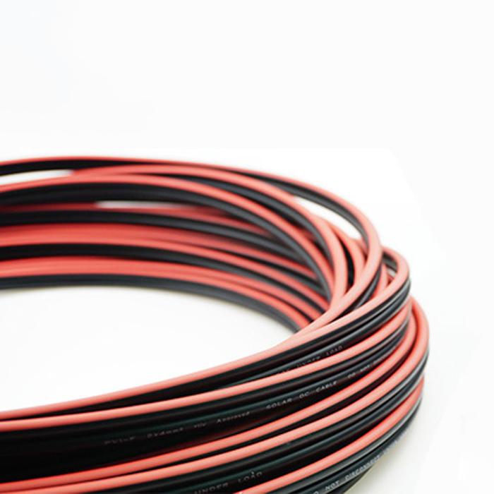 สายเคเบิลพลังงานแสงอาทิตย์แบบ Twin Core ขนาด 2.5mm² ได้รับการรับรอง TUV ...